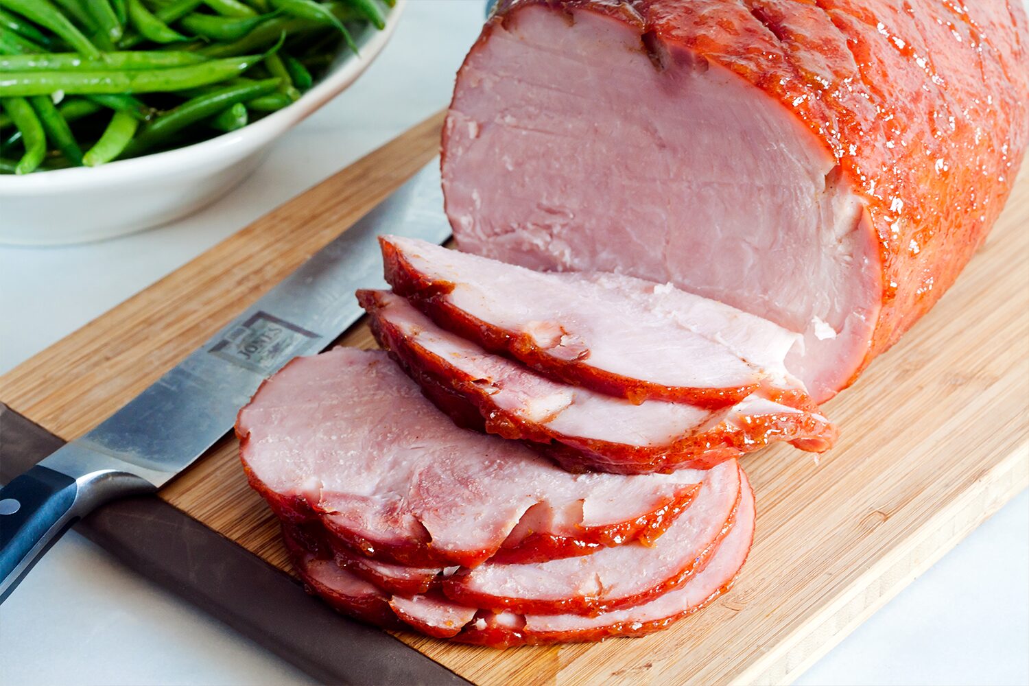 Peach Glazed Ham | Jones Dairy Farm
