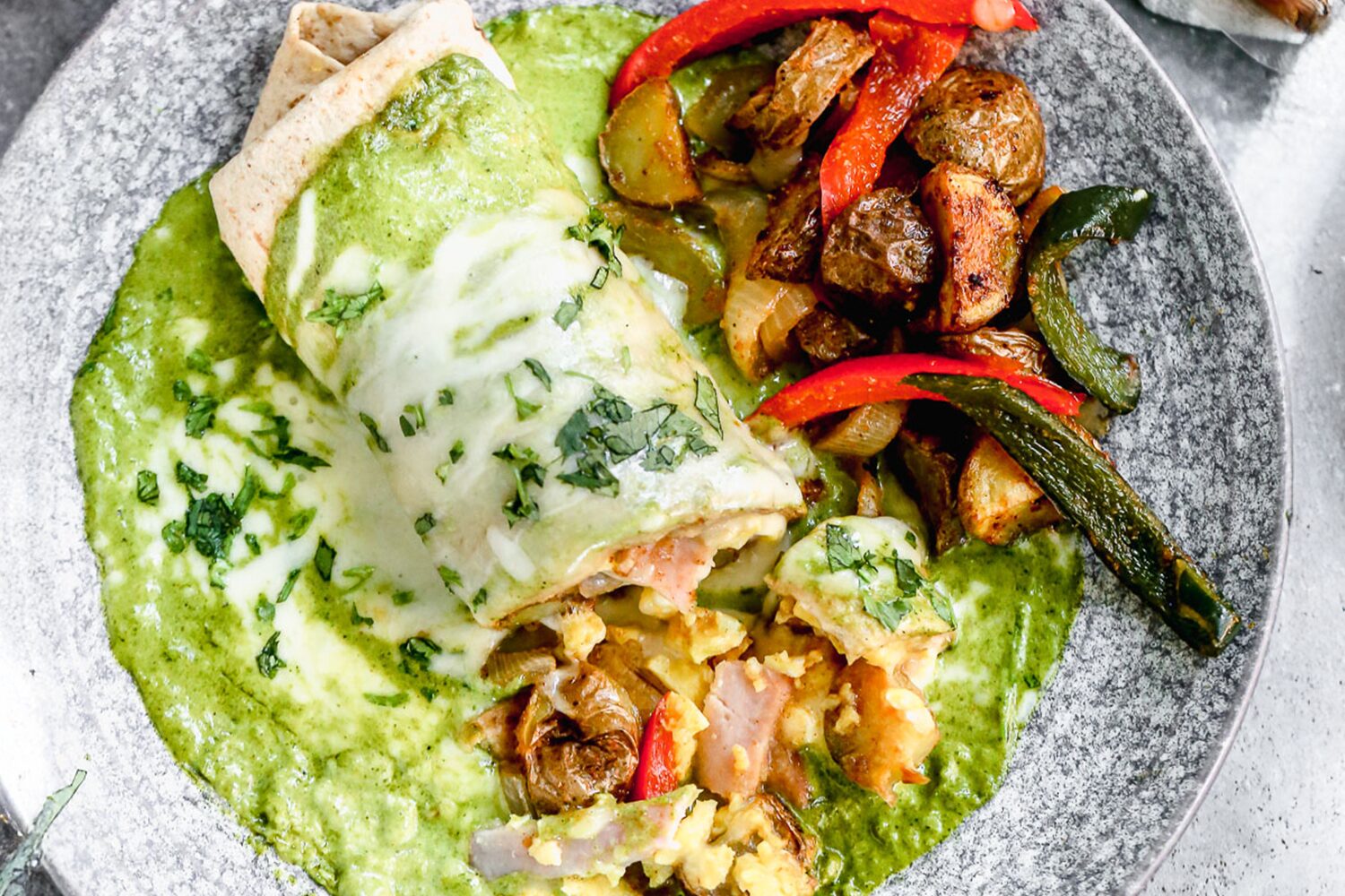 Green Chile Breakfast Burritos Recipe | Jones Dairy Farm