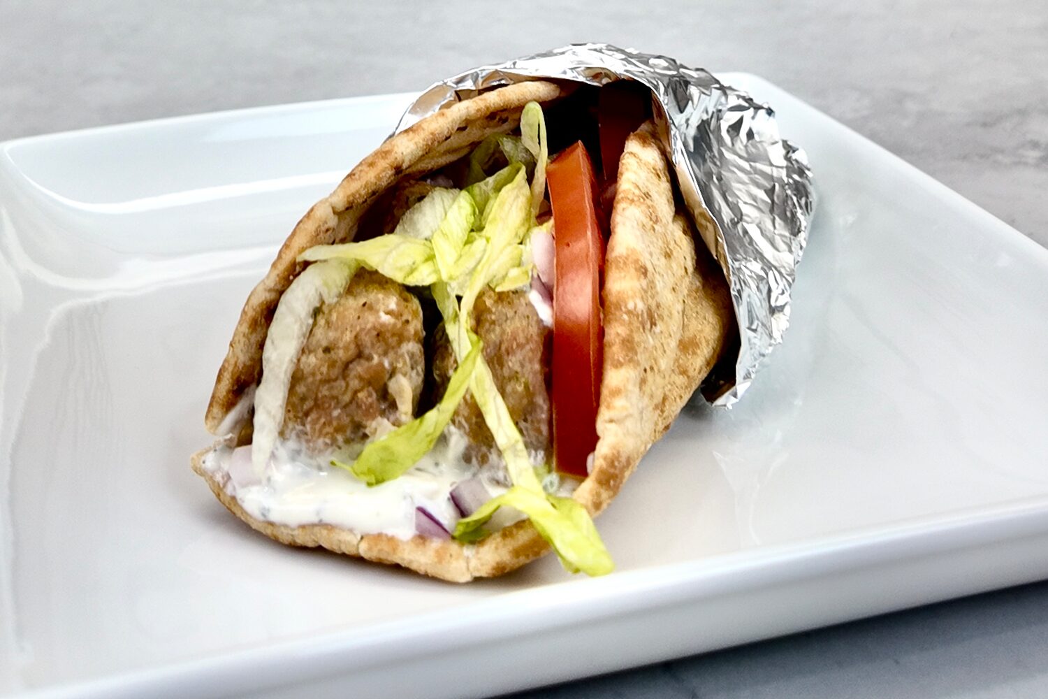 Chicken Meatball Gyro | Jones Dairy Farm