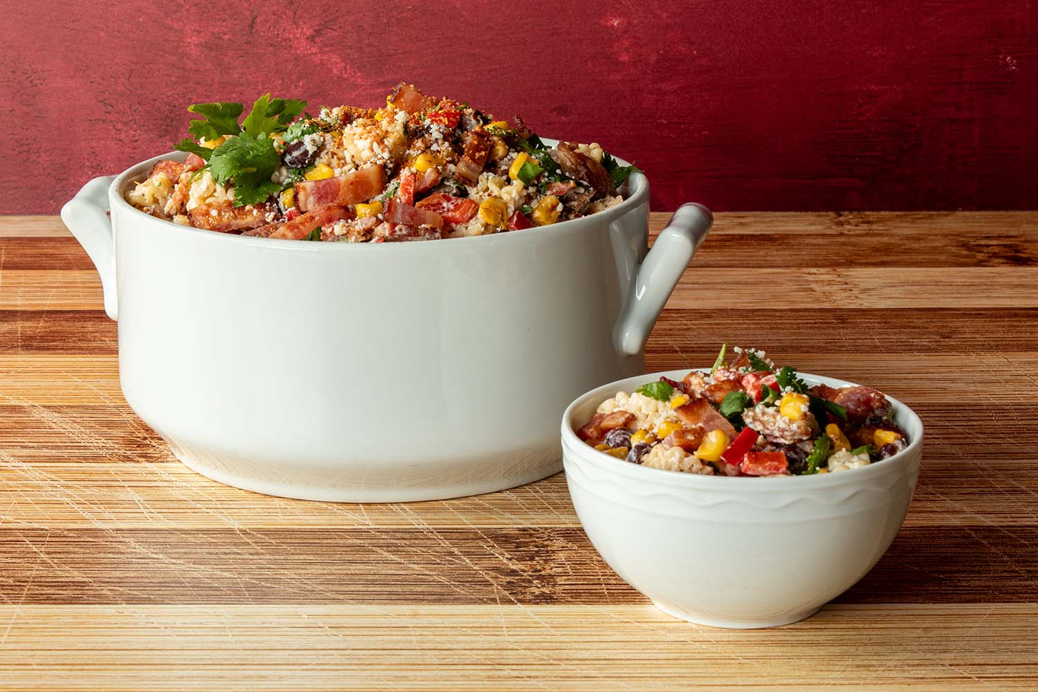 Street Corn Pasta Salad with Bacon Recipe | Jones Dairy Farm